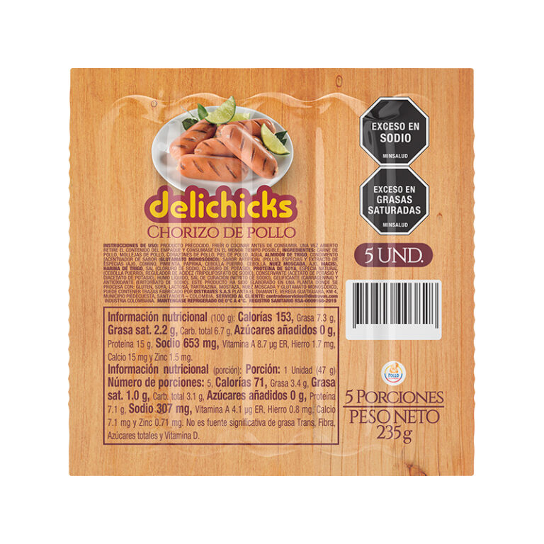 CHORIZO DE POLLO – Delichicks
